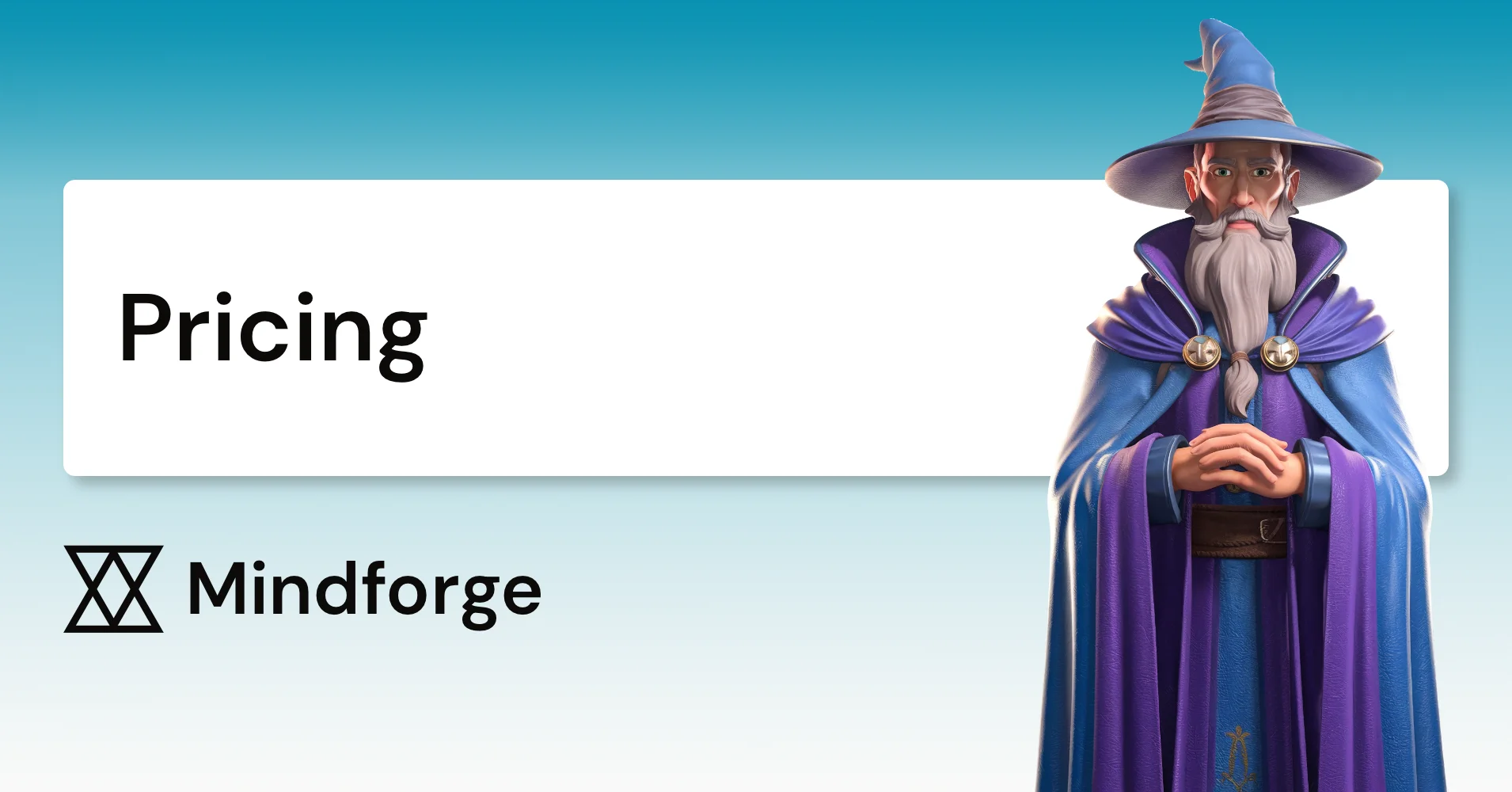 Mindforge — Pricing